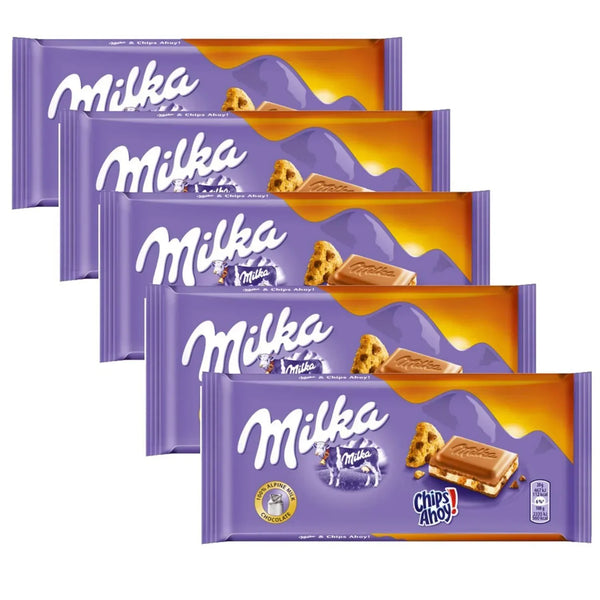 Milka Milk Chocolate, 100g/3.5oz (CHIPS AHOY, PACK OF 5) – Real Prime Deals